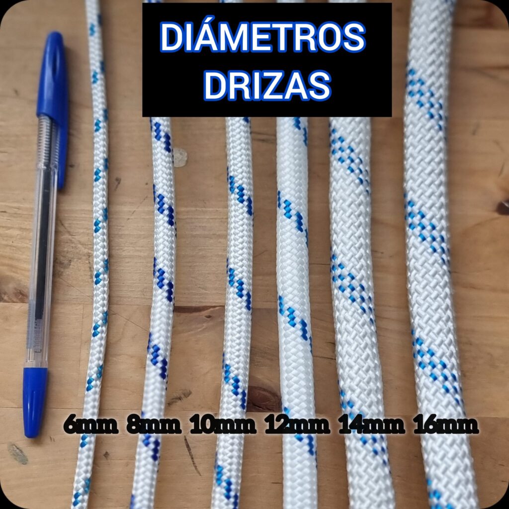 driza de poliéster de alta tenacidad